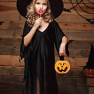 NUOBESTY Mini Pumpkin Buckets 20Pcs, Pumpkin Bucket Halloween Orange Pumpkin Pail Decoration Sweet Holder Pumpkin Basket Halloween Decoration - 2.36 x 2.75 inches