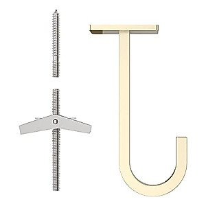 National Hardware N275-533 Extended Ceiling Hook, 5", Brushed Gold