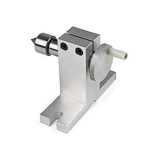 CNC Milling Machine Rotational Axis CNC Router Rotary Table Rotary a axis 4th Axis 65mm 3 Jaw Chuck Dividing Head w/ Nema17 stepper motor w/ 54mm Tailstock Reducing ratio 4:1 for CNC Engraving Machine