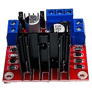DIYables L298N Motor Driver Module for Arduino, ESP32, ESP8266, Raspberry Pi, 2 Pieces