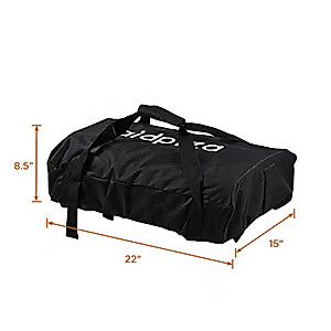 aidpiza Pizza Oven Cover, Outdoor Pizza Ovens Accessories Grill Cover 12 inch Wood Fired Pizza Ovens 600D Oxford Fabric with PVC Convertible Carrying Handles Backpack Tote Bag