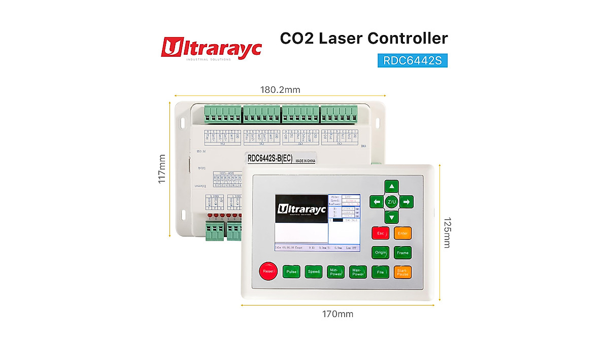 Ruida CO2 Laser Controller with RDWorks Support