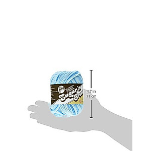 Lily Sugar 'N Cream The Original Ombre Yarn, 2oz, Gauge 4 Medium, 100% Cotton, Swimming Pool - Machine Wash & Dry