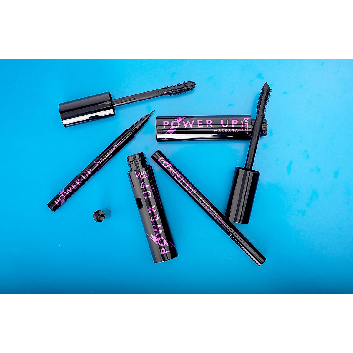 butter LONDON Power Up Mascara, black, 0.74 Ounce (Pack of 1)