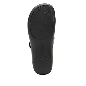 Alegria Kourtney Mary Jane Women's Comfort Shoes Upgrade Black Vegan Leather 10.5-11 M US