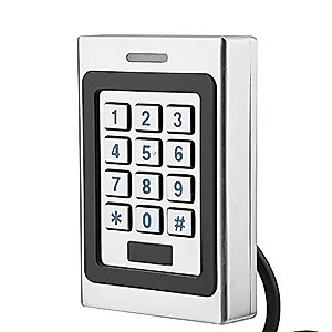 Waterproof IP67 RFID Card Door Access Controller, Keypad Security Door Access Control System, DC12V Access Controller Support 3000 Users, Intelligent Key Board 3 Way to Open Door