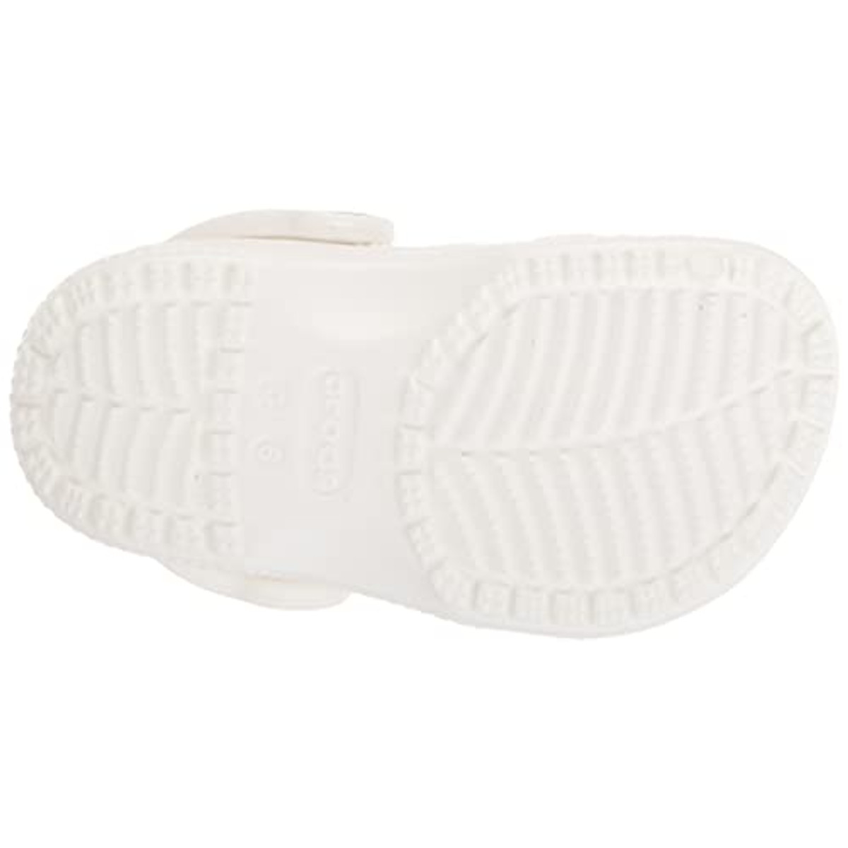 Crocs Kids' Classic Clog , White/White, 12 Little Kid