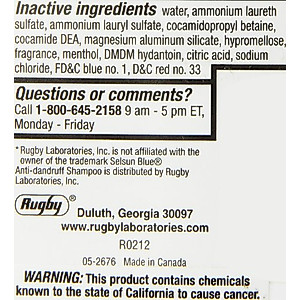 Selenium Shampoo ***Rug 7 OZ