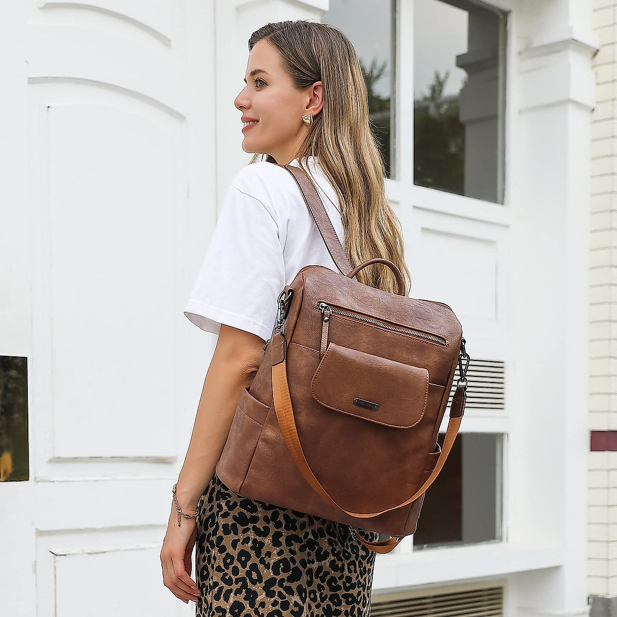 CLUCI Backpack Bundles with Wallet for Women