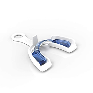 Anti Grinding Dental Guard Protector Tool,Sleeping Dental Guard, Moldable Mouth Guard , Dental Night Guard ,Ultra Thin and Light ,Worn Convenient,for Prevent Teeth Grinding and Clenching