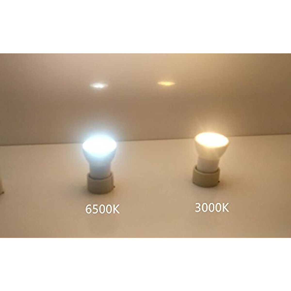 Night Blazers MR11 GU10 LED Bulb 3W Non-Dimmable 35MM Small Bulb 35W Halogen Bulbs Equivalent Bright Warm White 120V for Recessed Lighting, Track Lighting, Spotlight, Household Mini Bulbs 4 Pack