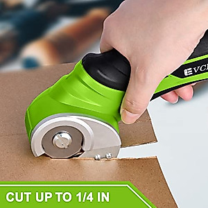 Cardboard Cutter with Replacement Self-Sharpening Cutter Blade (without LED)