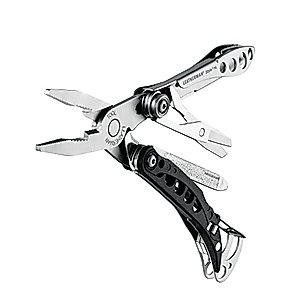 LEATHERMAN, Style PS Keychain Multitool with Spring-Action Scissors and Grooming Tools, Built in the USA, Black