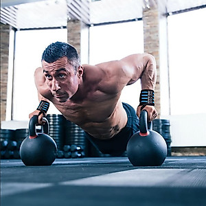 6 Pieces Wrist Wraps Wrist Straps Wrist Braces Wrist Support Compression Bands with Thumb Loops for Weightlifting, Working Out, Carpal Tunnel Relief, Workout, Weight Lifting, Men & Women (18")