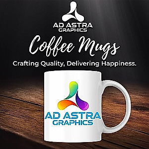 Ad Astra Graphics Creep It Real 11 Ounce Coffee Mug - Premium Quality Coffee Cup - Halloween Themed Black Cats Spooky - Imported and Printed In The USA - CFAAG0033