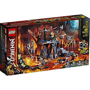 LEGO NINJAGO Journey to The Skull Dungeons 71717 Ninja Playset Building Toy for Kids Featuring Ninja Action Figures (401 Pieces)