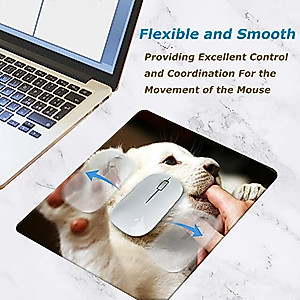 10pcs Sublimation Mouse Pad Blank Mouse Pad Sublimation Blanks Mousepad for Sublimation Transfer Heat Press Printing Crafts Non Slip Bottom 24x20x0.3CM