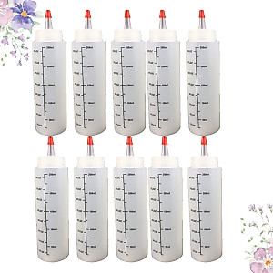 20 Pcs Ketchup Dispenser Food Container Cruet Salad Dressing Bottle Squeeze Bottles for Sauces Cooking Oil Dispenser Honey Dispenser With Cover Squeeze Sauce Bottle White