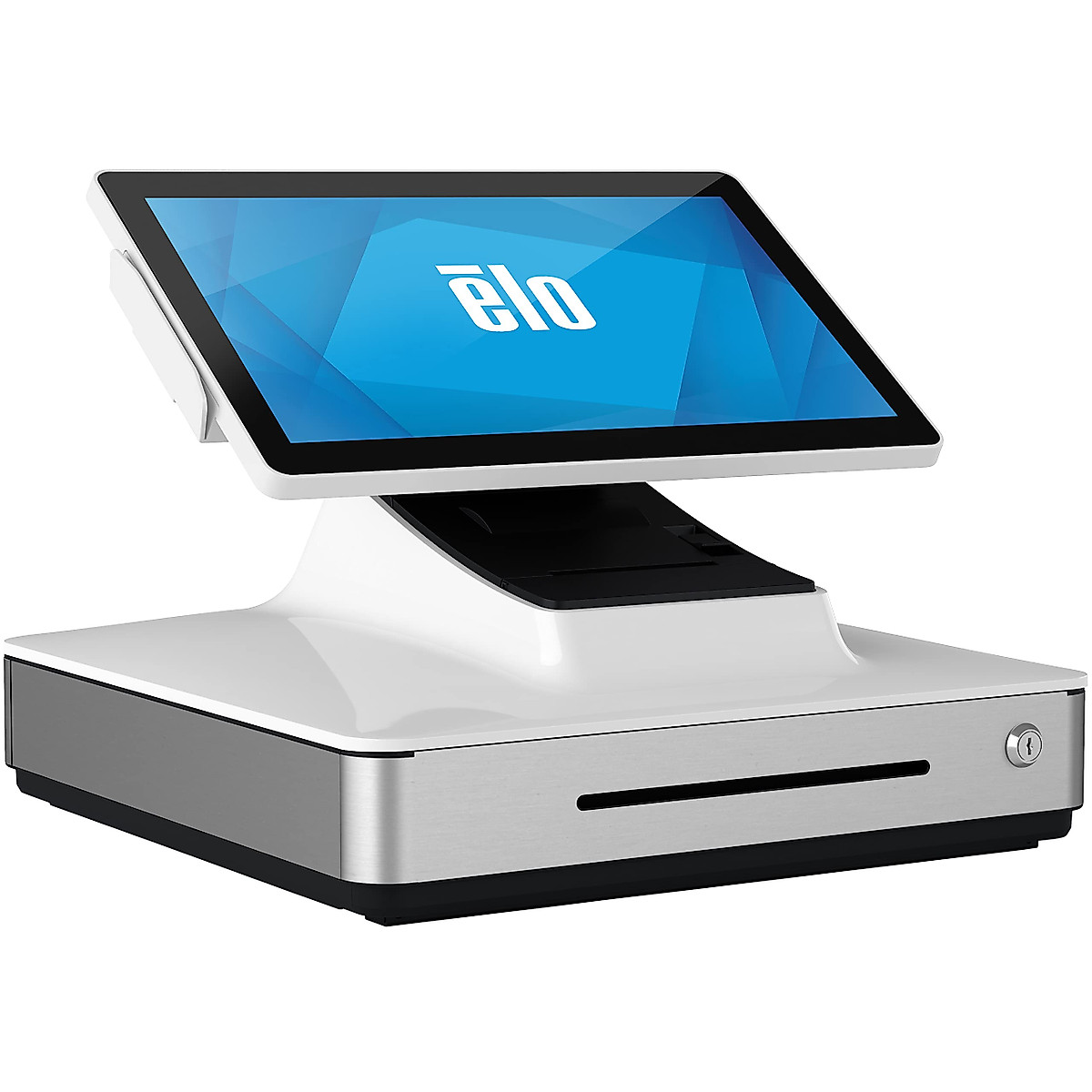 Elo PayPoint Plus for Windows Retail POS System with 15.6" Touchscreen, 2D Barcode Scanner, Receipt Printer, and Cash Drawer - Windows 10