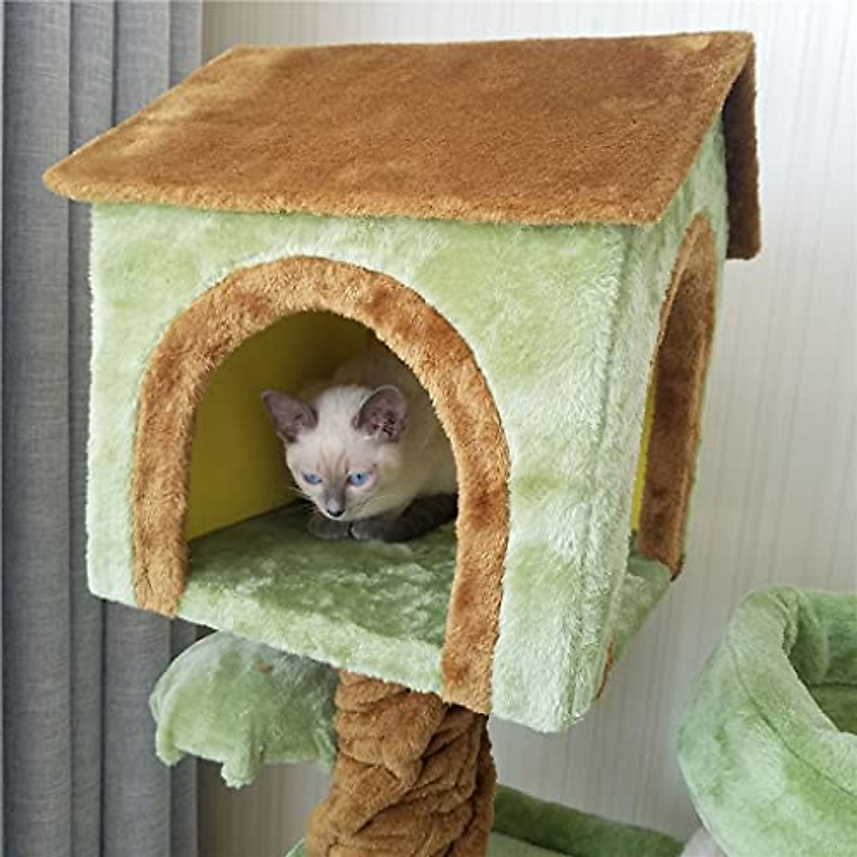 DHDM Cats Tree Cats Climbing Frame Cats Cats Litter Tree Tongtianzhu Climbing Frame House Pet Supplies