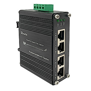 2 Ports Hardened Industrial Gigabit PoE+ Injector 30W Max Per Port 12~48VDC Power Input Support IEEE802.3af/at PoE Device Support 10/100/1000Base-T Compliant with IEEE 802.3ab