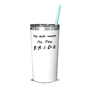 NewEleven Bride To Be Gifts For Her - Wedding Gifts For Bride - Bridal Shower Gift, Bachelorette Gifts For Bride - Engagement Gifts For Women - Bridal Gifts For Bride To Be, Fiancee - 20 Oz Tumbler