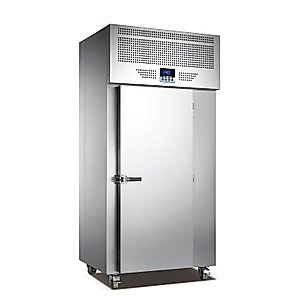 Kolice Commercial Heavy Duty 15 Trays Shock Freezing Blast Chiller & Freezer Included Trolley Cart, Chest Freezer, Restaurant Blast Freezer-Lowest temperature -40°F(-40°C)