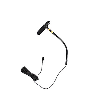 AV-JEFES PMM19B-TA3-CEL Cello Clip-On Musical Instrument Microphone for AKG Wireless Microphone and Phantom Power Input