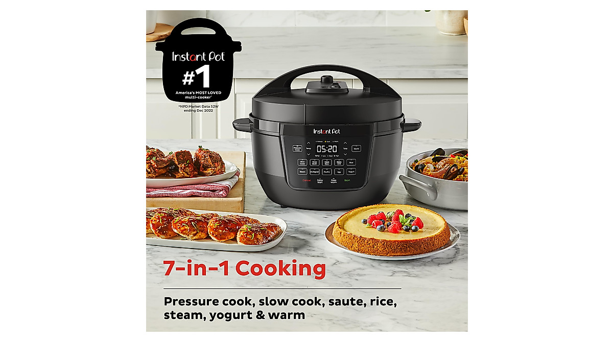 Instant Pot RIO Wide Base: 7-in-1 Kitchen Revolution