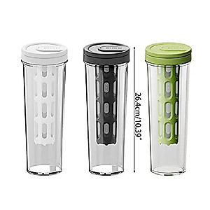 Misright Large Capacity Refrigerator Kettle Leakproof Sealed Cold Kettle Fruit Teas Cold Water-Cup Portable Coffee Extraction Cup Cold Water-Cups