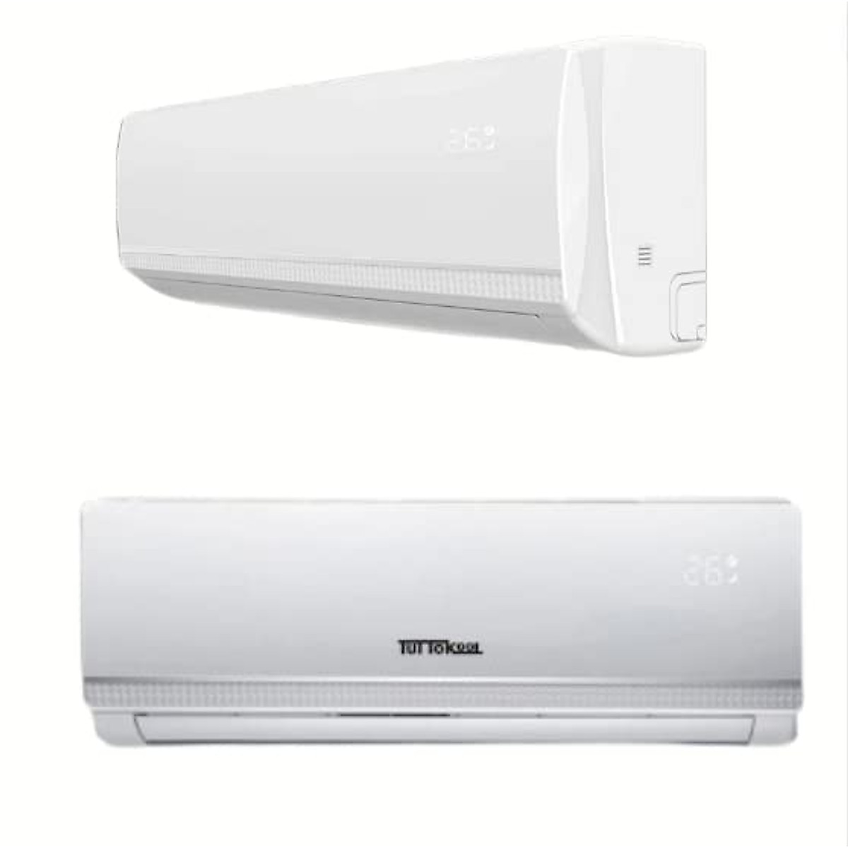 TUTTOKOOL 12000 BTU Wifi Enabled 20 SEER2 Cools Up to 550 Sq.Ft 110-120V Energy Efficient Mini Split Air Conditioner & Heater Ductless Inverter System, with 1 Ton Heat Pump