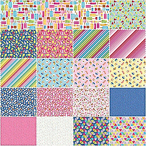Damask Love Rainbowfruit Rolie Polie 40 2.5-inch Strips Jelly Roll Riley Blake Designs RP-10890-40