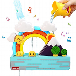 Bath Duck Toy with Light and Music, Toddlers Bathtub Toy, Baby Shower Toy