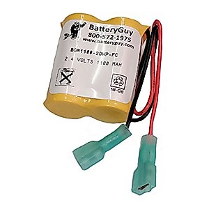BatteryGuy 051426 Replacement 2.4V 1100mAh Nickel Cadmium Battery Brand Equivalent (Rechargeable)