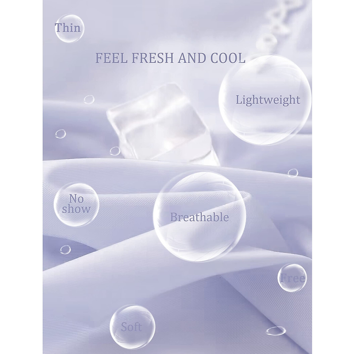 FINETOO Women's High Waisted Seamless Underwear Full Coverage Brief Ladies No Show Panties Sexy Lingerie Regular&Plus Size(L)