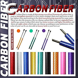 Laicarvor Tailgate Assist for Toyota Tundra XK50 2nd 2007-2021 No-Drill Lift Supports Gas Dampers Springs Full Kit 2-Year Warranty (Black, Basic Material-Steel)