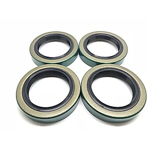(Pack of 4) WESTERNPRIME Trailer Hub Wheel Grease Seal 10-19 171255TB 1.719'' X 2.565'' for 3500# E-Z Lube Axles