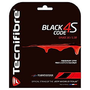 Tecnifibre Black Code 4S (16-1.30mm) String Set