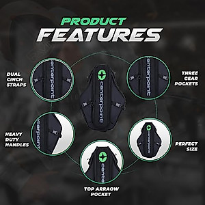 CenterPoint Archery AXCHXBGS Hybrid Crossbow Case For Wrath Crossbow,Black