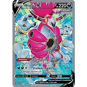 Hoopa V - 253/264 - Full Art Ultra Rare - Sword & Shield - Fusion Strike
