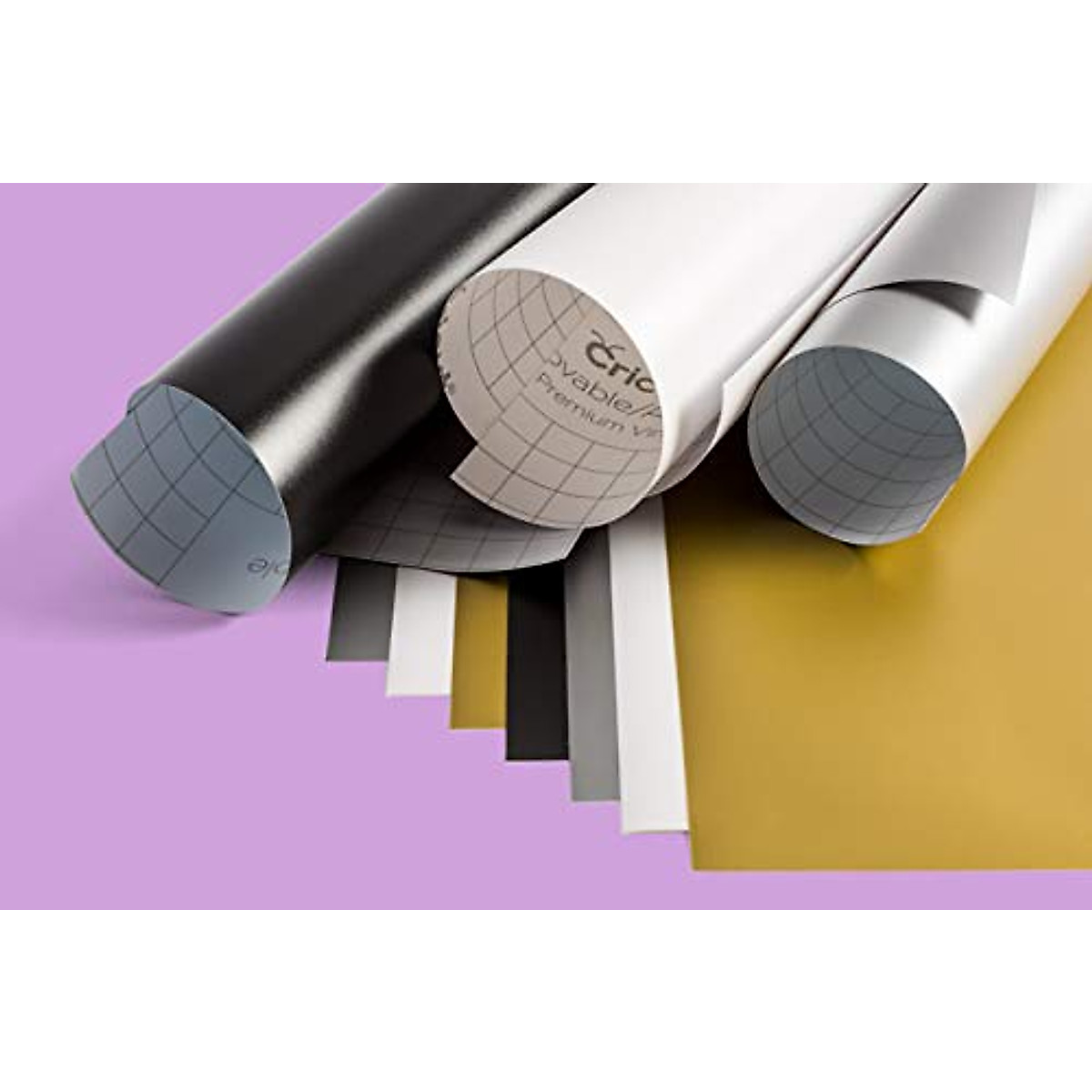 Cricut Premium Vinyl - Removable, 12” x 12” Adhesive Decal Sheets - All Occasions Sampler