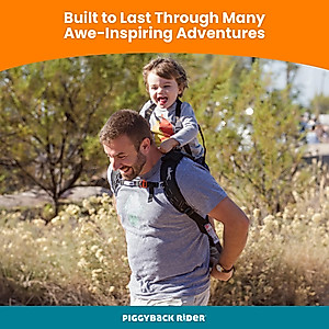 Piggyback Rider Child Safety Harness - Spare or Replacement for Standing Child Carrier Kids Safety Harness - Unisex Safety Harness for Kids - Fits 2 to 4 Years Old - for Travel, Events & More