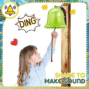 Junkin 4 Pcs Outdoor Playground Accessories for Kids Pirate Playground Equipment Set Include Pirate Ship Wheel Flag Bell Telescope for Swing Set Playhouse Backyard Tree House Jungle Gym Pirate Ship