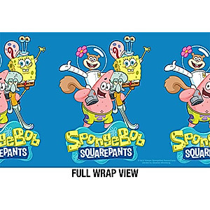 Spongebob OFFICIAL Spongebob Group Shot 18 oz Insulated Water Bottle, Leak Resistant, Vacuum Insulated Stainless Steel with 2-in-1 Loop Cap