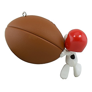 Hallmark 2016 Christmas Ornament Touchdown Snoopy Football Ornament