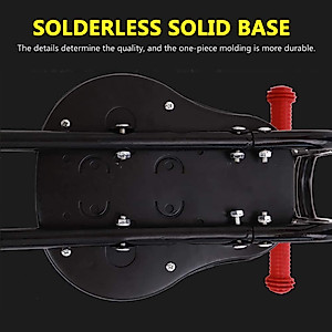 YSONG Children's Bicycle seat, Fast-Moving Front-Mounted, Adjustable Child Safety seat for Children (up to 110 pounds)