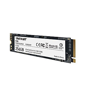 Patriot P300 M.2 PCIe Gen 3 x4 256GB Low-Power Consumption SSD