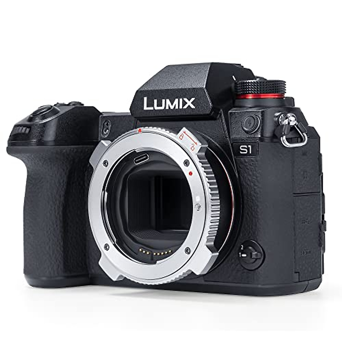 VILTROX EF-L Pro EF to L Mount Adapter Auto Focus with Security Lock Compatible with Canon EOS EF/EF-S Lens to L Mount Camera Leica SL2/Lumix S1 S1H S5/Sigma fp L