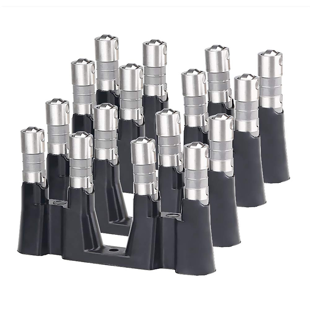 JDMON Compatible with New Hydraulic Roller Lifters Set of 16 and 4 Guide Trays Chevy LS1 LS2 LS3 LS6 LS7 LQ4 LQ9 LY5 LY6 LM7 4.8 5.3 5.7 6.0 GM Replace 12499225 HL124