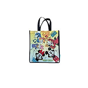 Disney's Mickey and Minnie Mouse and their friends Large Reusable Tote Bag